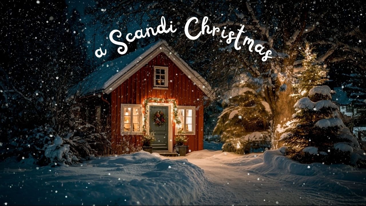 Christmas Ambience on a cold Night ️ Cozy Snowfall & Snow Sounds - YouTube