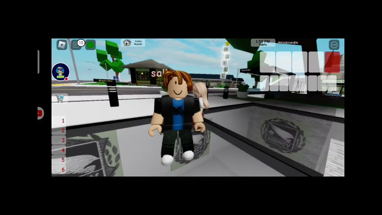 Mending Jalan-jalan ke kota di roblox - YouTube