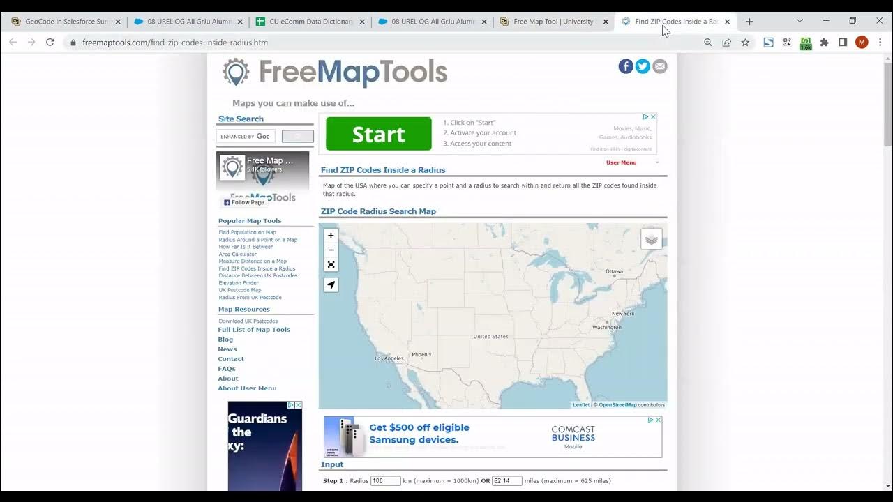 eComm | Free Map Tool for Salesforce Reporting - YouTube