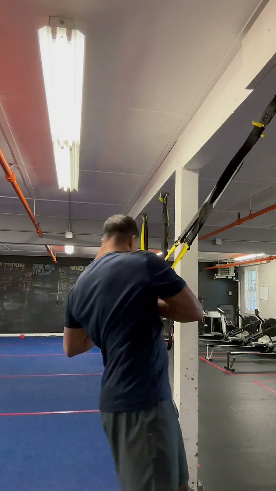 Trx row rotation - YouTube