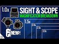 Sight & Scope Magnification Breakdown - 6News - Rainbow Six Siege ...