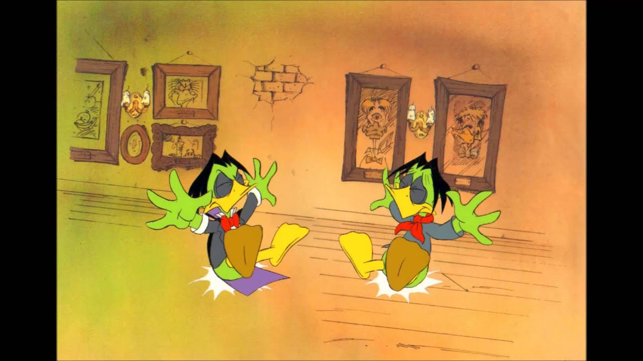 Count Duckula Original Hand Painted Animation Prod - YouTube