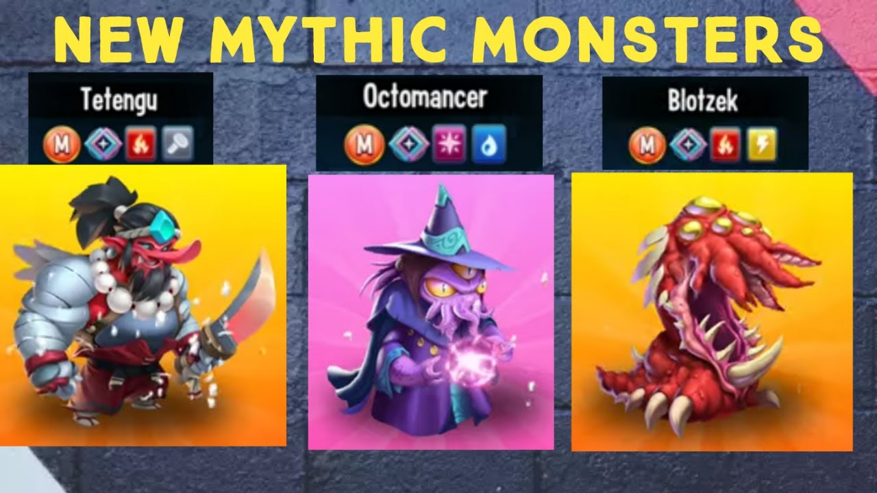 Monster Legends - New Mythic Monsters - YouTube