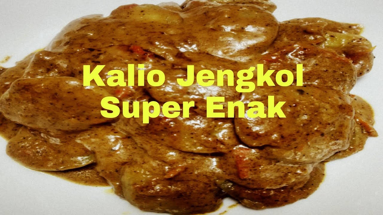 KALIO JENGKOL SUPER ENAK - YouTube
