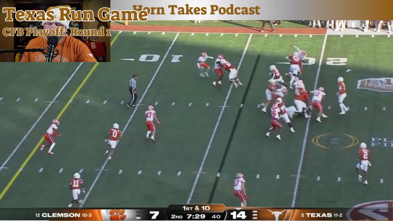 Texas Run Game: CFB Playoff Round 1 - YouTube