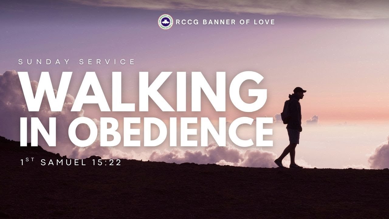 Walking in Obedience | Sunday Service (15/06/2025) - YouTube