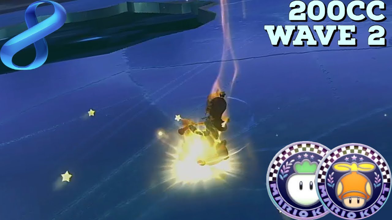 Playing Wave 2 DLC Tracks on 200cc for the First Time! - YouTube