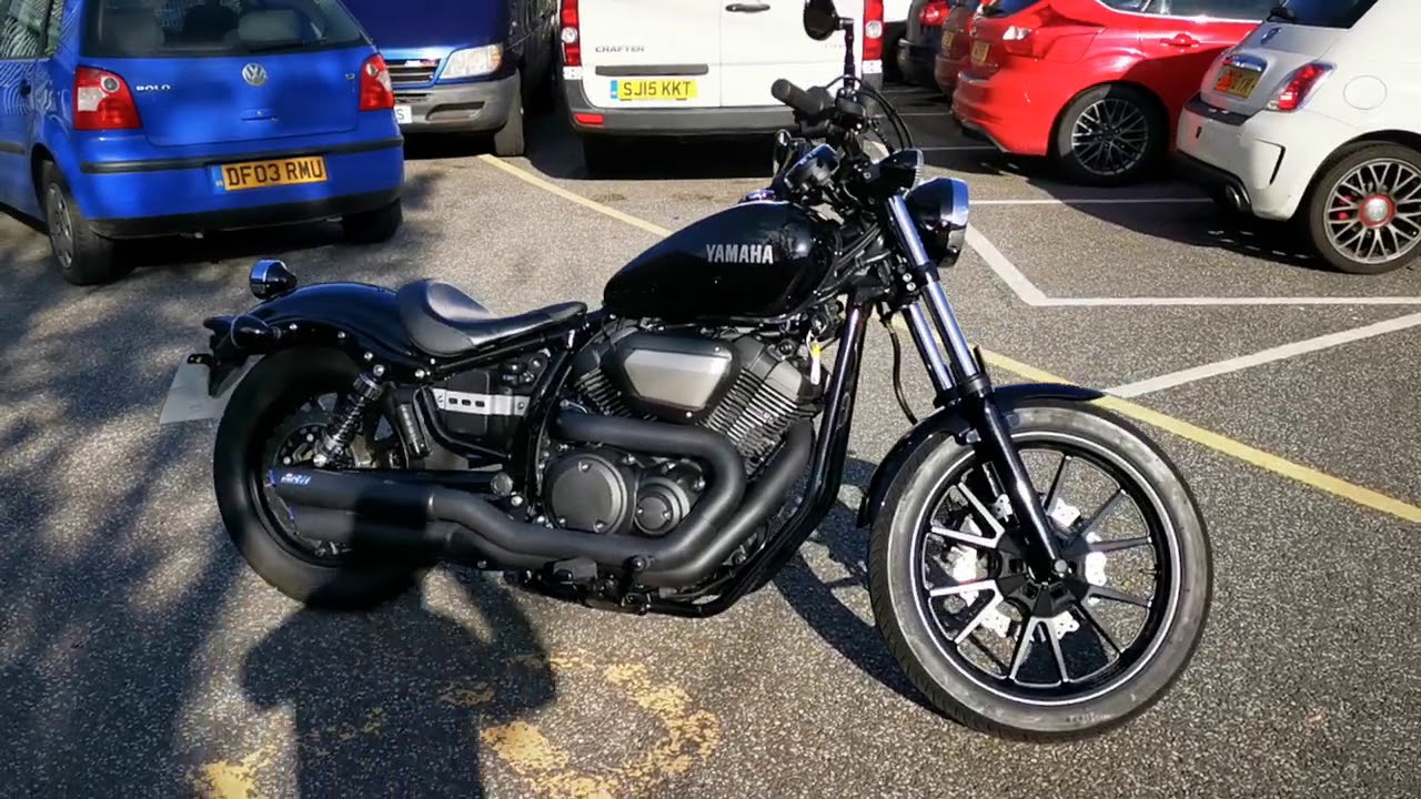 YAMAHA XV950 CUSTOM - YouTube