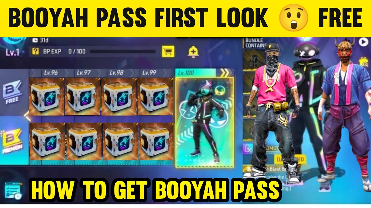 Booyah Pass First Look 😲 HOW TO GET BOOYAH PASS - YouTube