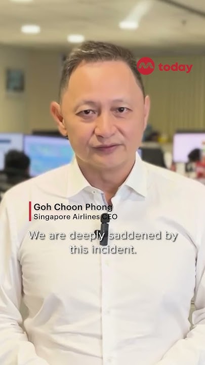 SQ321: Singapore Airlines CEO offers condolences for passenger death in turbulence - YouTube