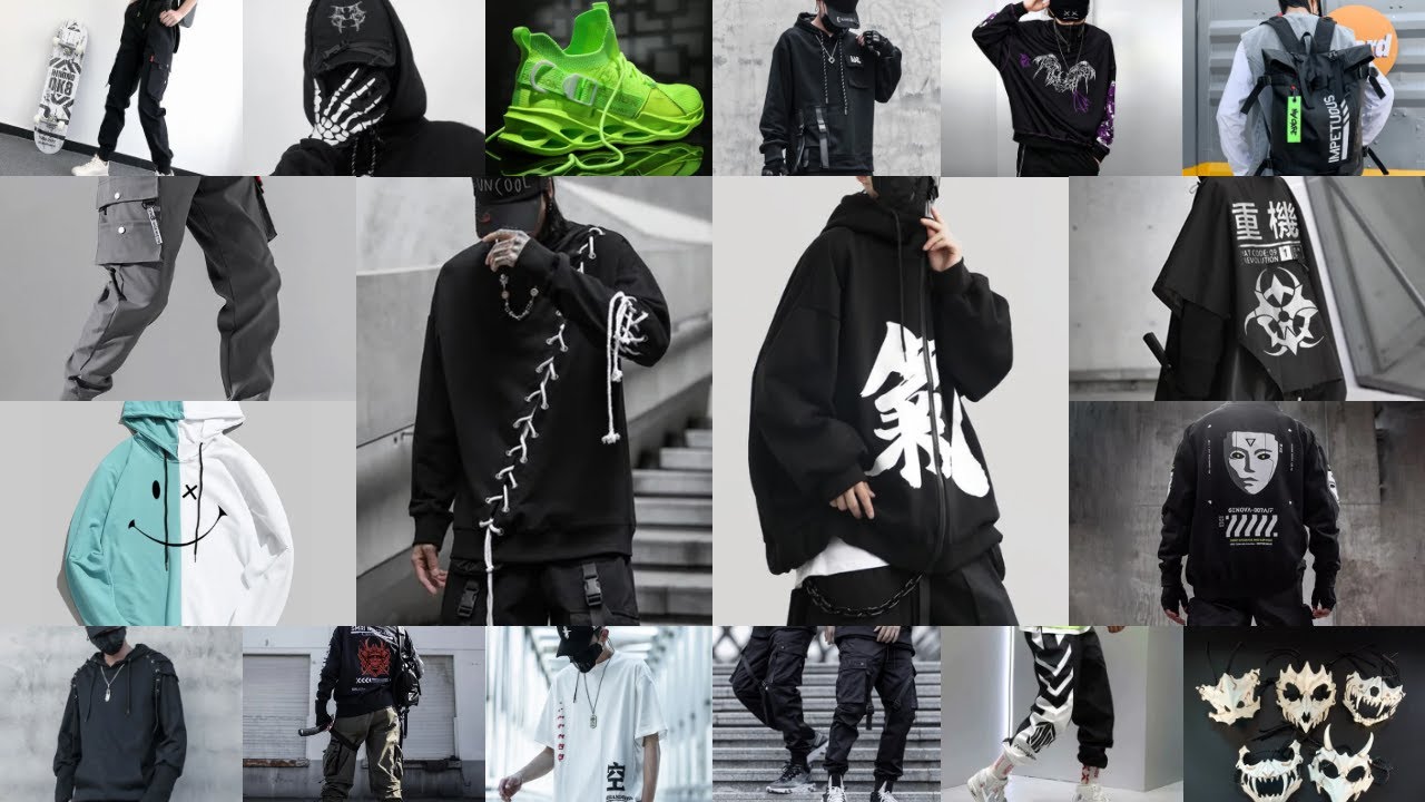 Best 36 Techwear Fashion cool stylish men's clothing of the future Cool ...