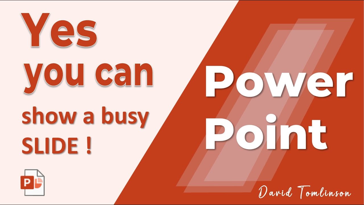 Using the "Morph" transition to present a busy slide optimally - YouTube