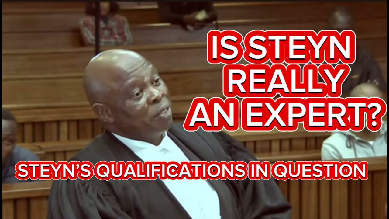 STEYN RETURNS MONDAY—IS HE REALLY QUALIFIED AS AN EXPERT? CELLPHONE ...