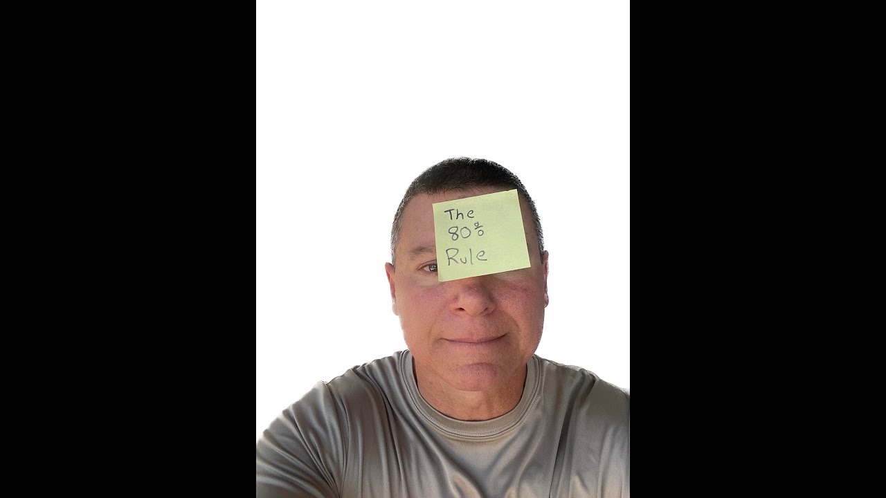 The 80 Percent Rule - Quick Guide to Making Decisions - YouTube
