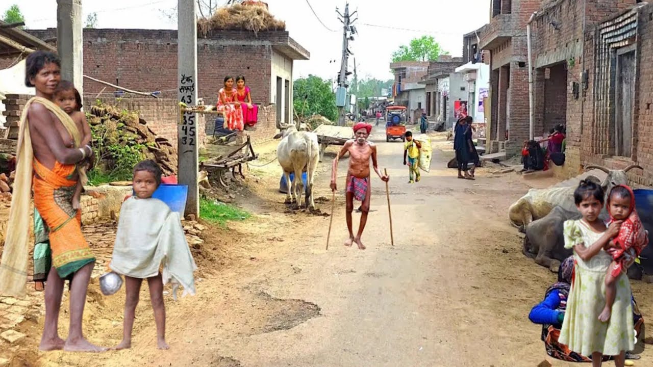 How Do Poor People Live in The village To Live Their Lives and Their ...