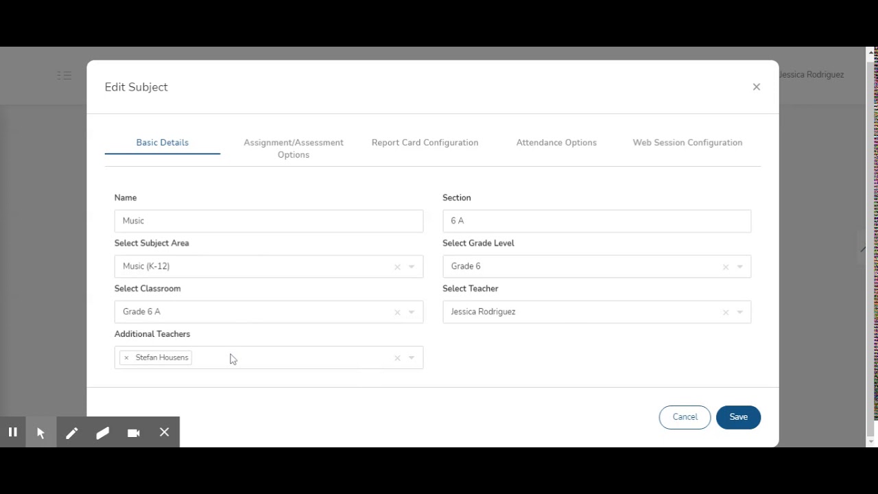 Change subject settings - YouTube