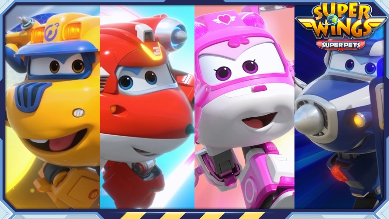 [SUPERWINGS] Superwings 5 Super Pets! Full Episodes Live - YouTube