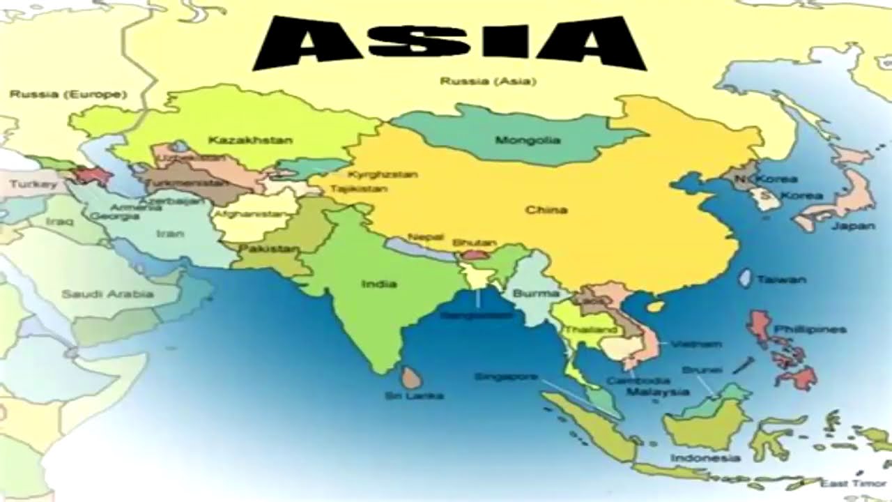 AralPa 7 Ang Kontinente ng Asya - YouTube