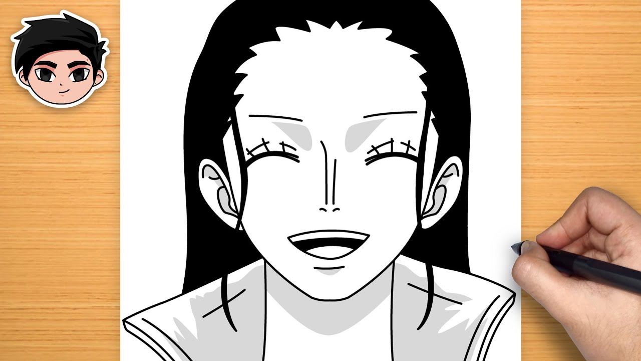 Como Dibujar Nico Robin One Piece Youtube