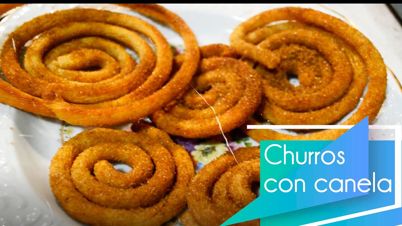 Churros estilo el moro ,crujientes y super ricos churros canelasos ...