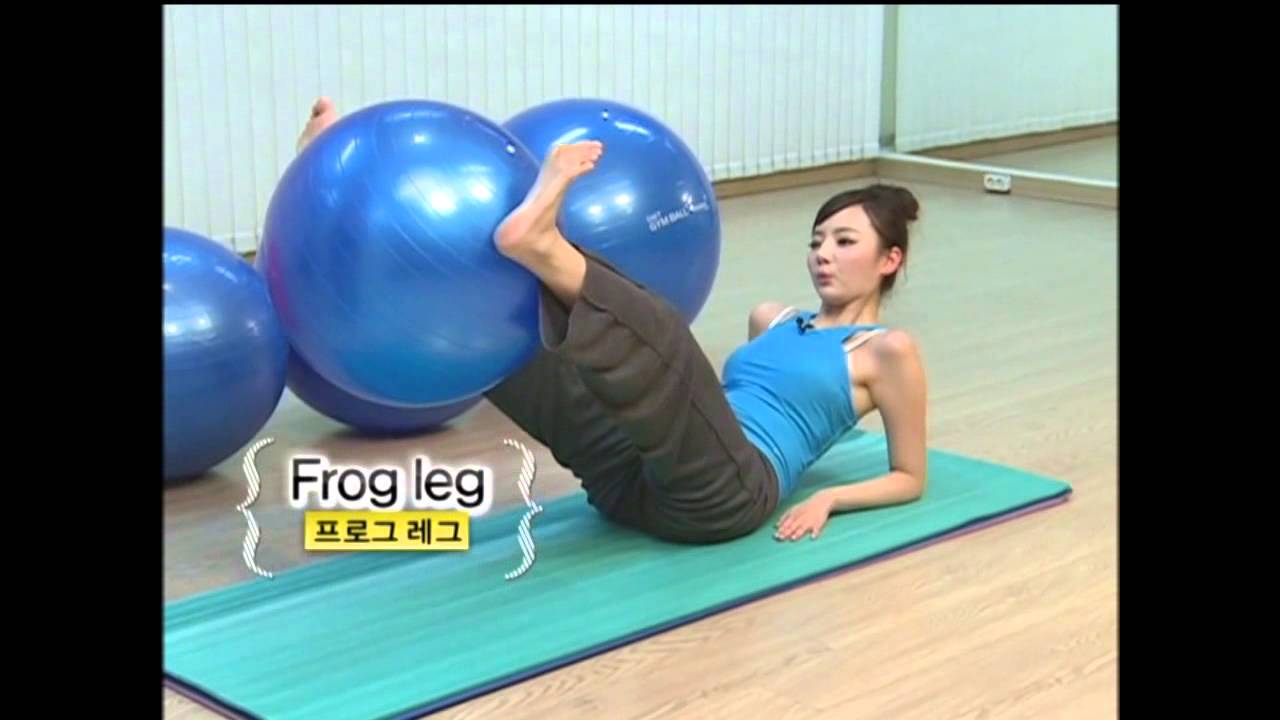 PILATES frog leg.wmv - YouTube