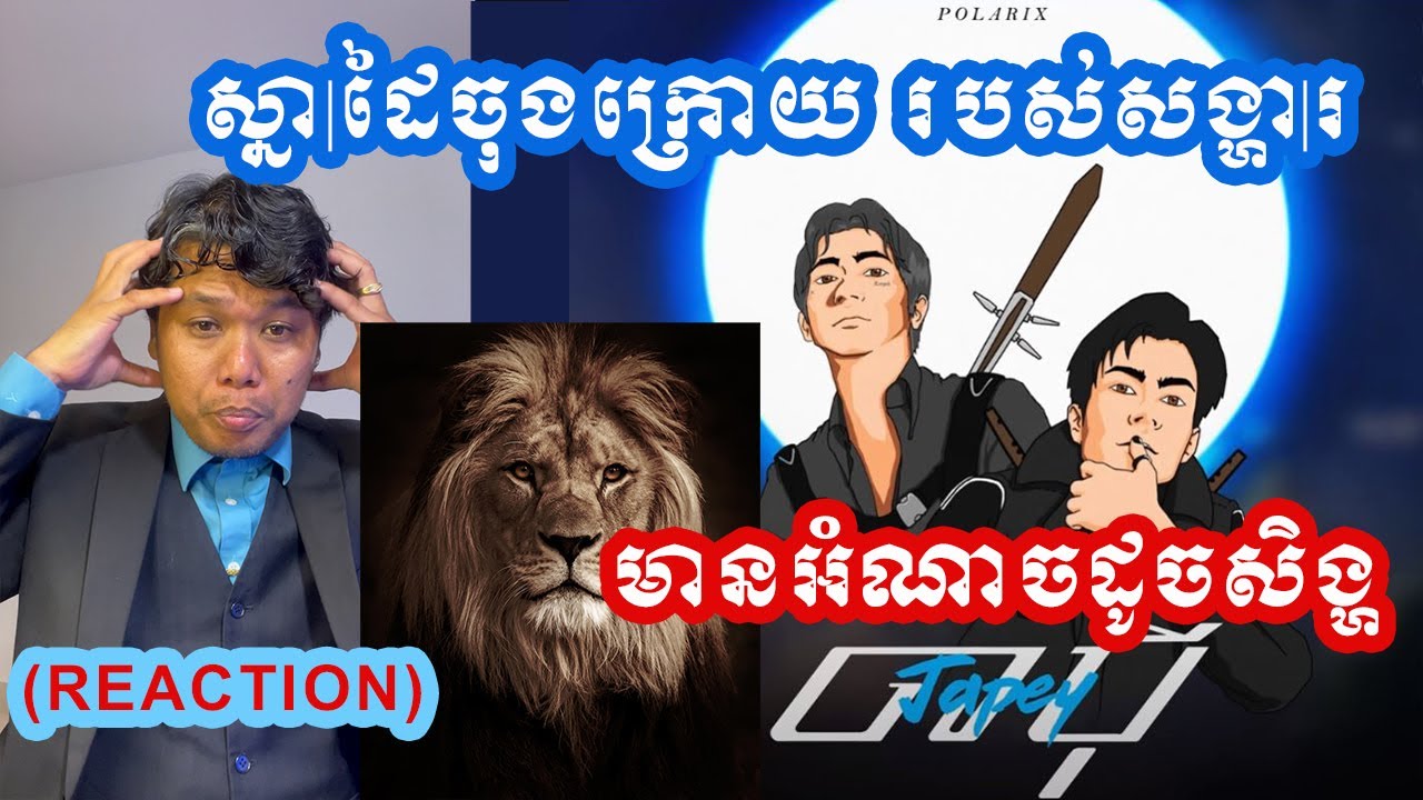 POLARIX ចាប៉ី Japey OFFICIAL VISUALIZER + +REACTION++ - YouTube