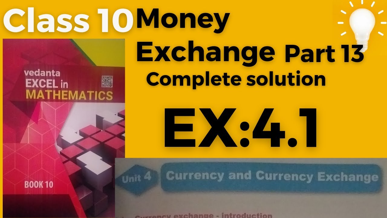 Class 10//MONEY EXCHANGE part 13//Complete EX:4.1 Q.No. 14 ,15 and 16 ...