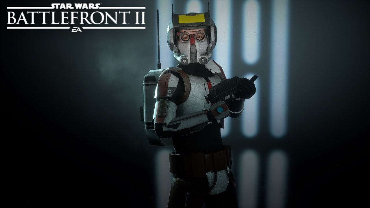 Star Wars Battlefront 2 - Tech Skin MOD - YouTube