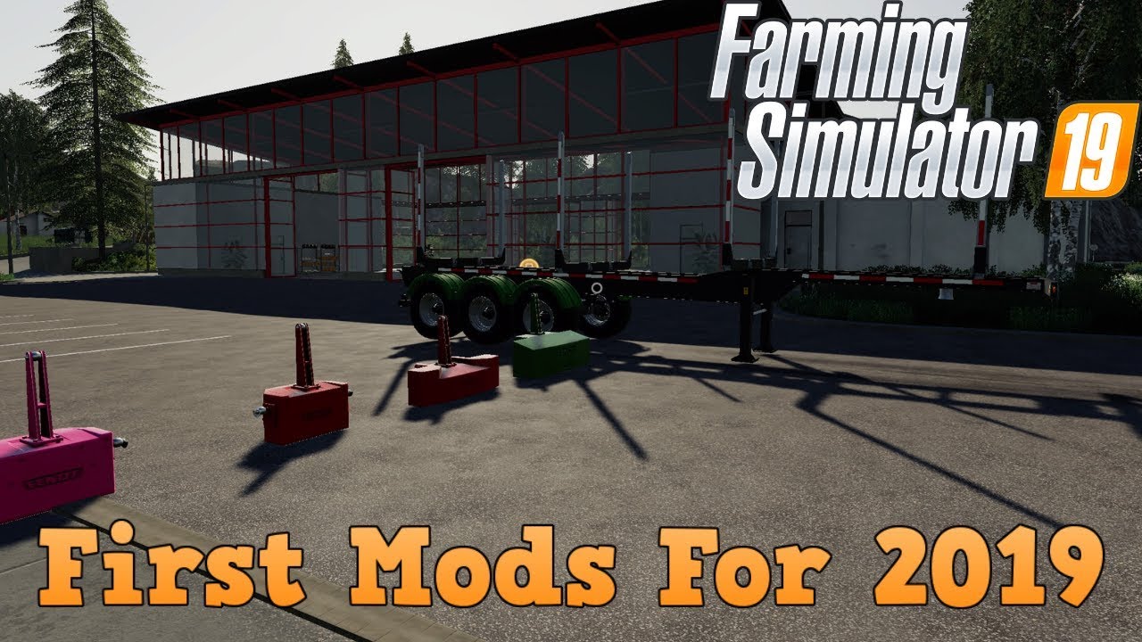 Farming Simulator 19 First NEW Mods Of 2019 (PS4 And Xbox) - YouTube
