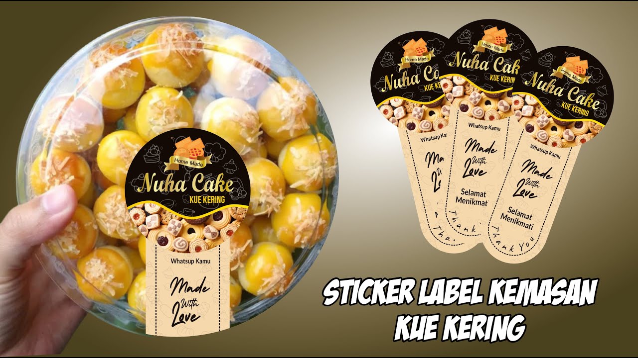 CARA MEMBUAT DESAIN LABEL STICKER KEMASAN TOPLES DENGAN CORELDRAW - YouTube