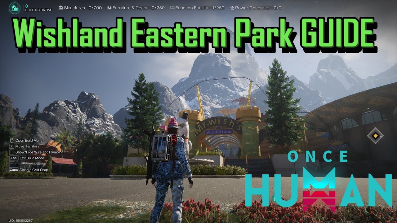 ONCE HUMAN l Wish Land Eastern Park GUIDE - YouTube