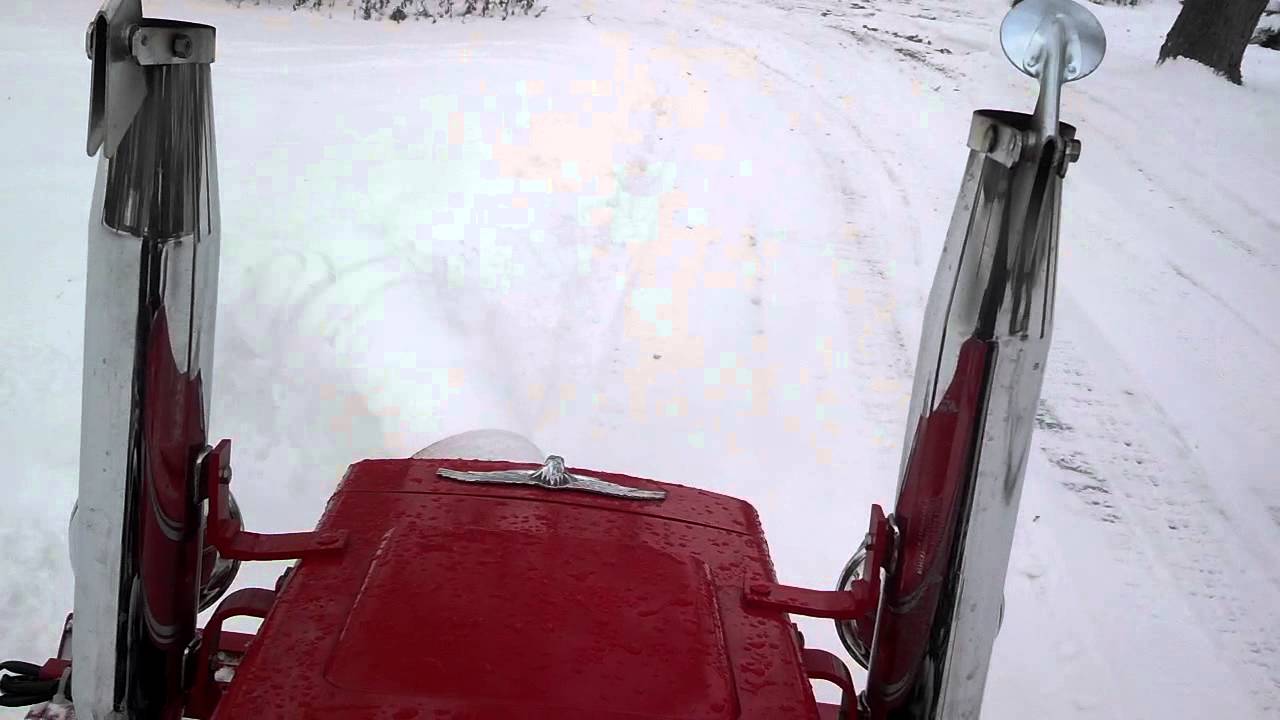 CASE 448 snow - YouTube