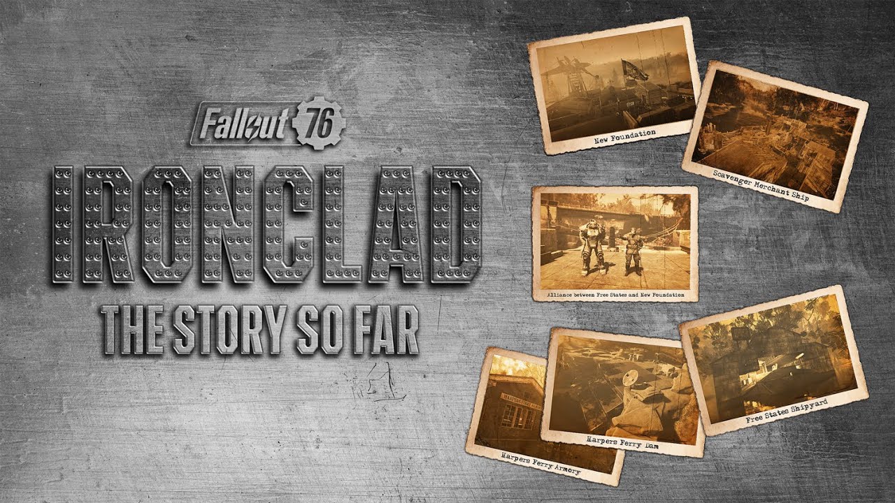 Fallout 76 Camp Build Trailer: Ironclad - YouTube