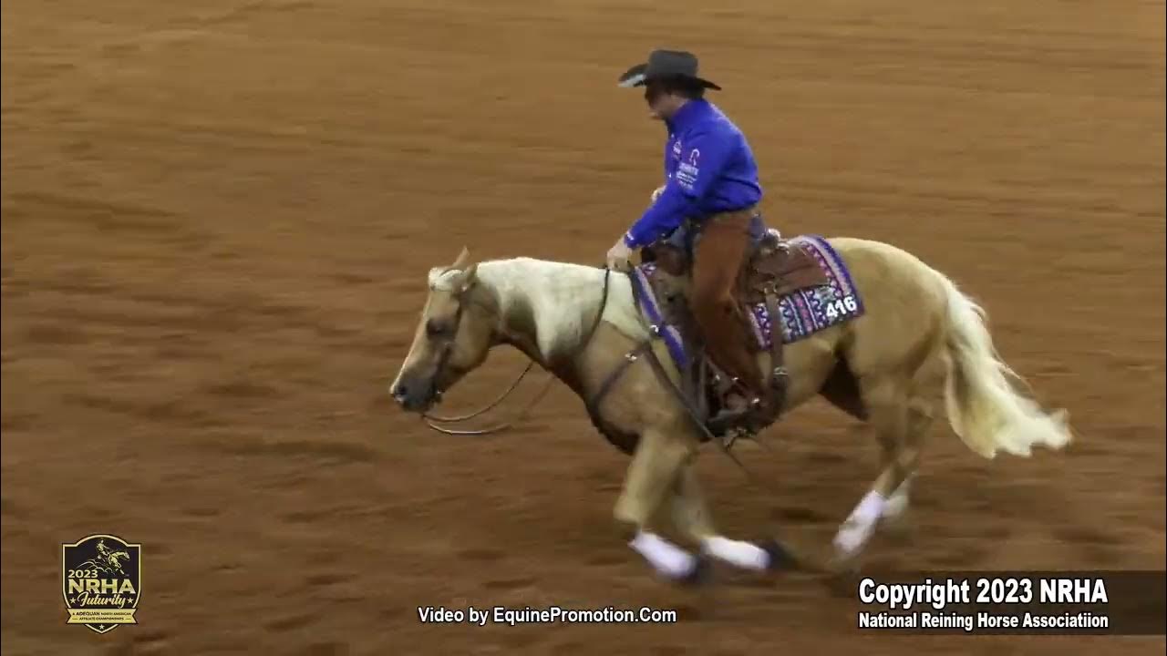 Custom Dreams Shown by Casey Deary - 2023 NRHA Futurity Finals - YouTube