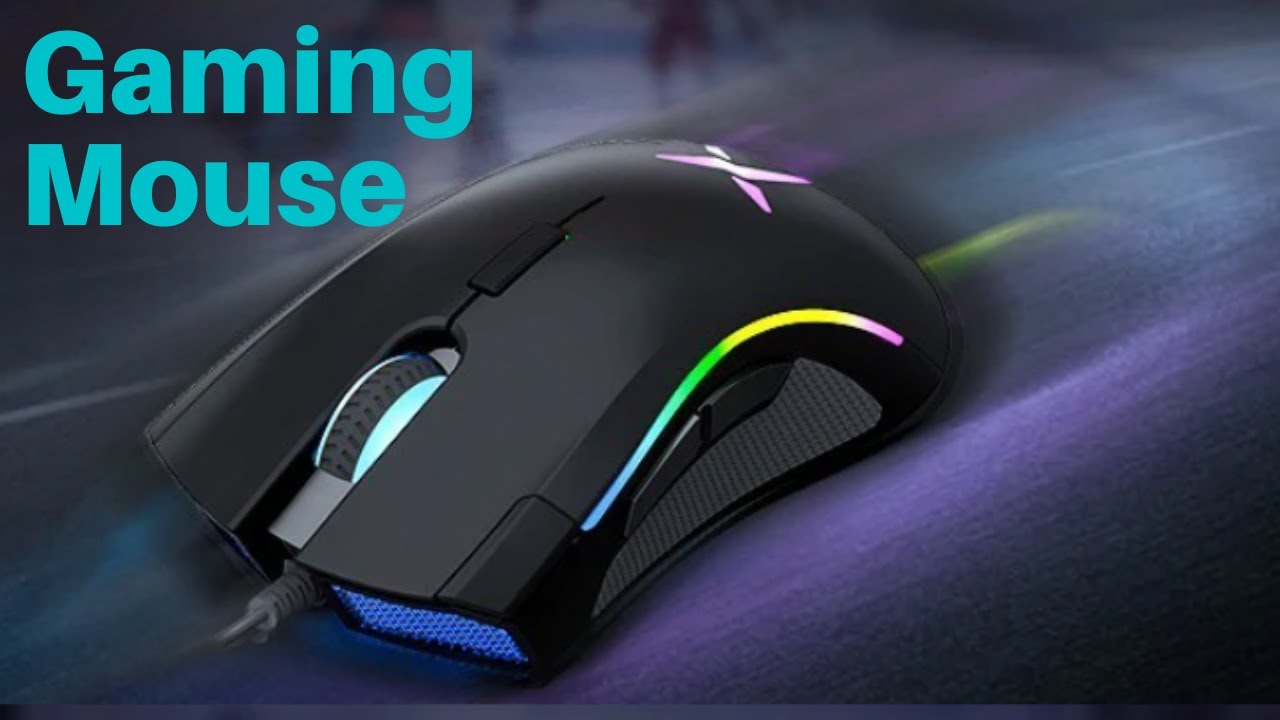 Delux M625 - Mouse Gaming - YouTube