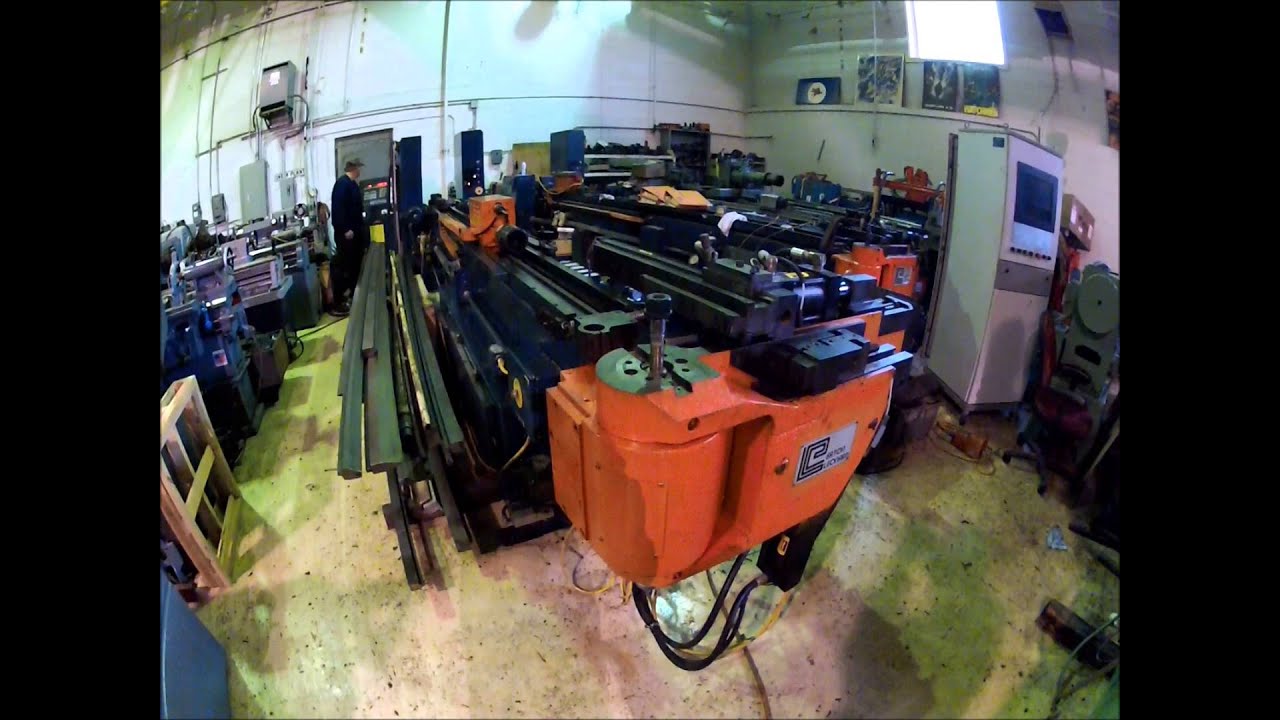 Eaton Leonard VB300-115 3" CNC Tube Bender - YouTube