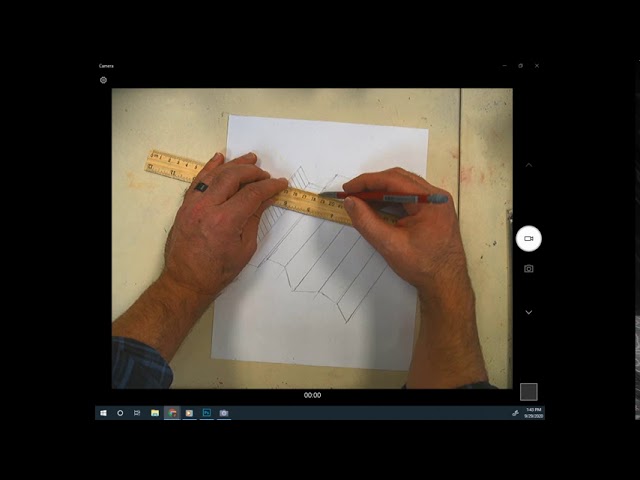 How To Draw Lined Paper