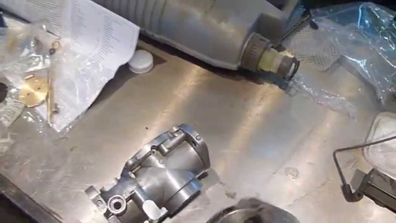 jaguar SU HD8 Carb e type rebuild part 1 - YouTube