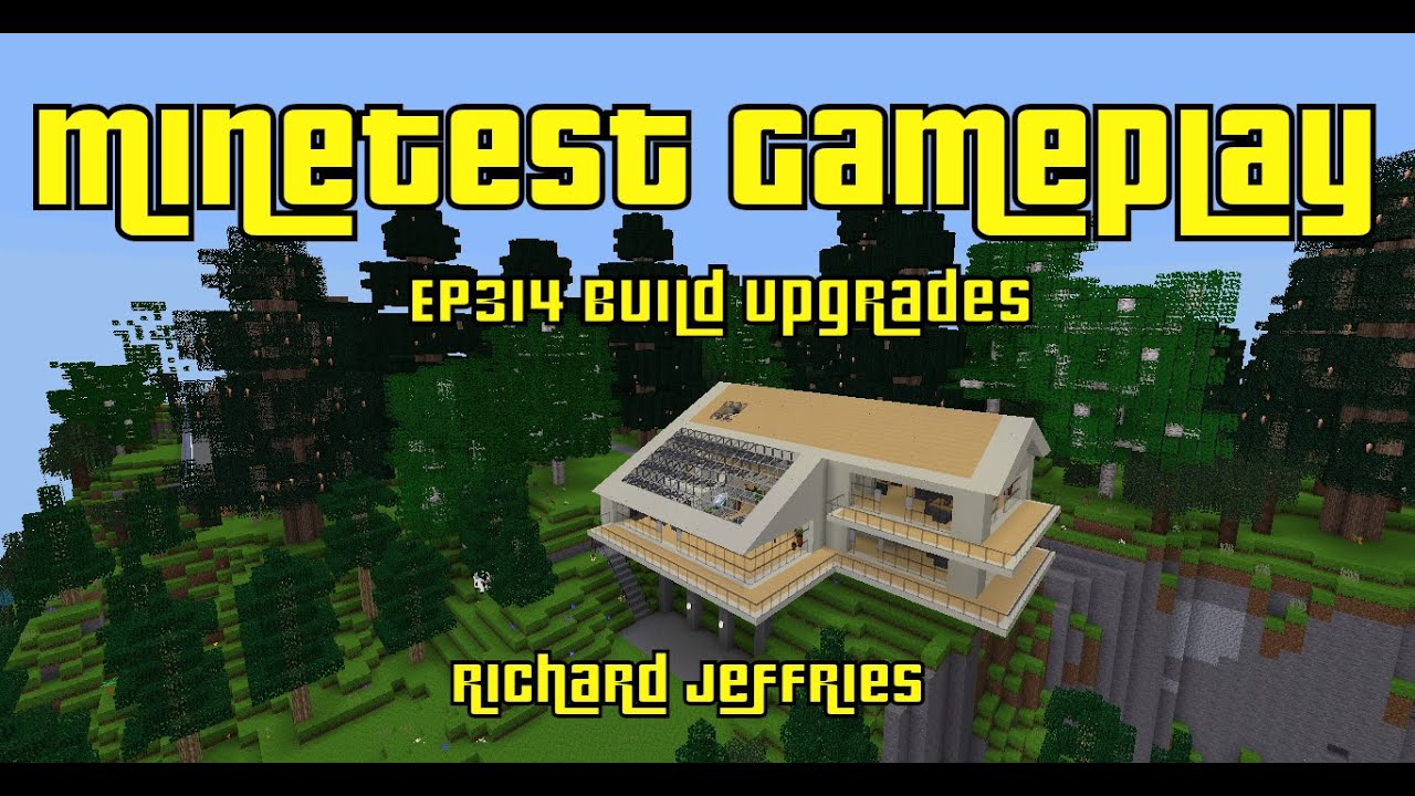 Minetest Gameplay EP314 Build Upgrades - YouTube