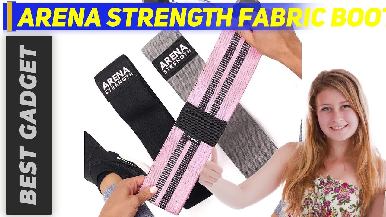 Arena Strength Fabric Booty Bands - Best Resistance Bands Review - YouTube