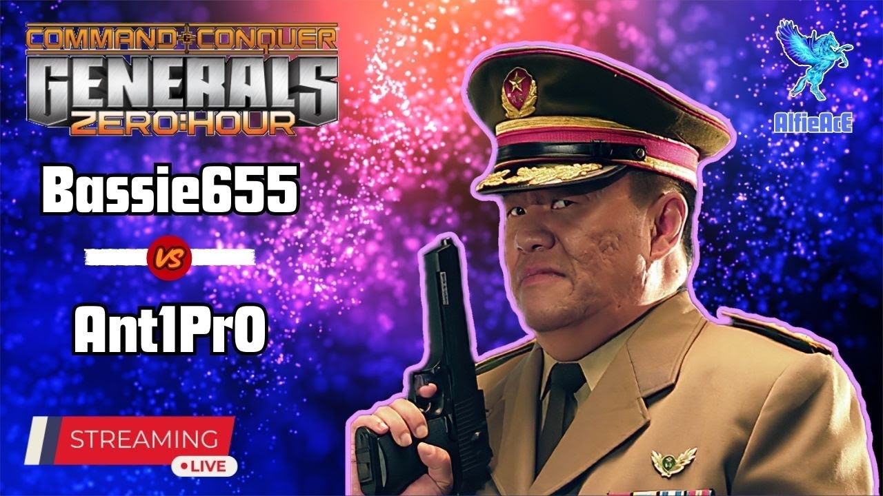 🔴 Live Command and Conquer, Zero Hour Replay Cast 16gmt Bassie655 vs ...
