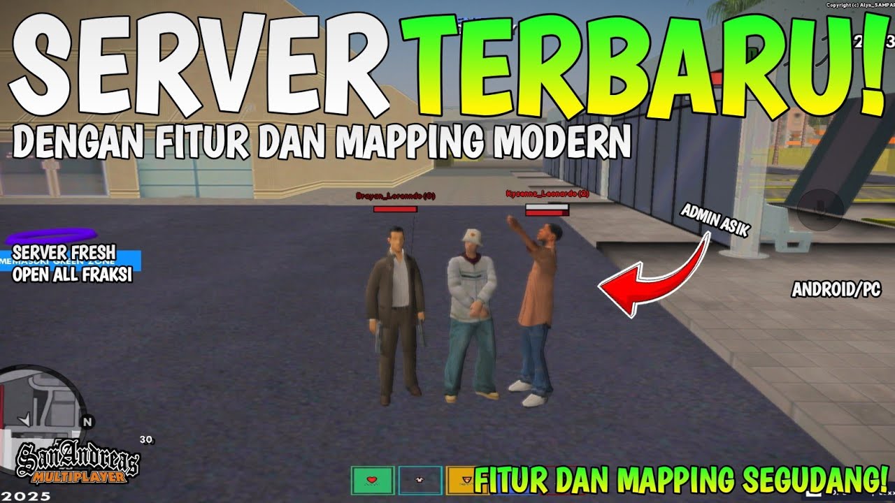 SERVER GTA SAMP FRESH DENGAN FITUR DAN MAPPING SEGUDANG RIVIEW SERVER ...