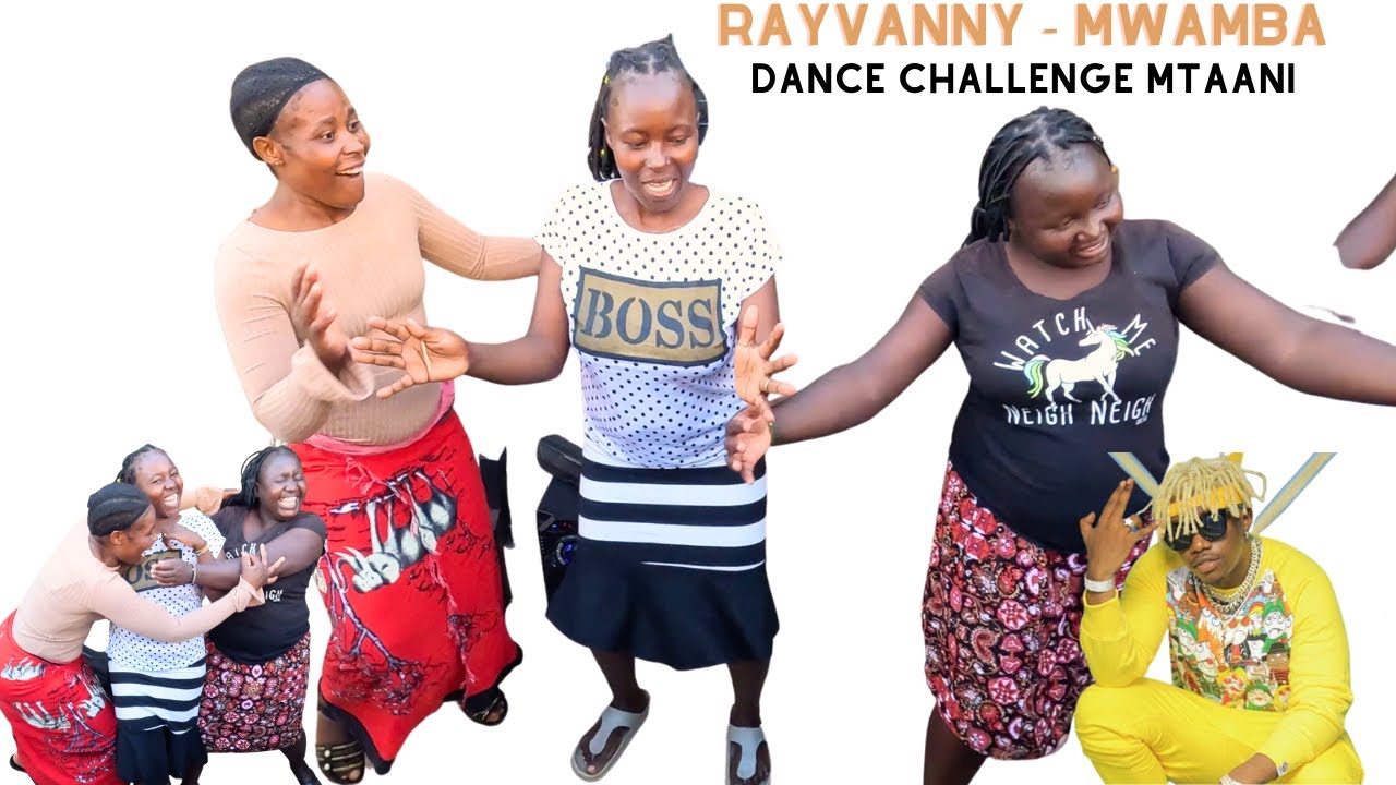 Rayvanny Mwamba Official Dance Challenge Mtaani | Unstoppable Moves ...