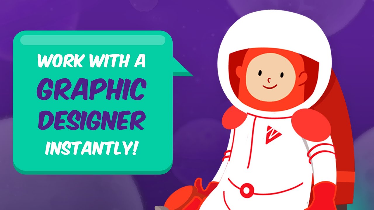 Work With A Graphic Designer Instantly! - YouTube