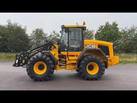Lot 280: 2022 JCB 435S Agri Wheel Loader - YouTube