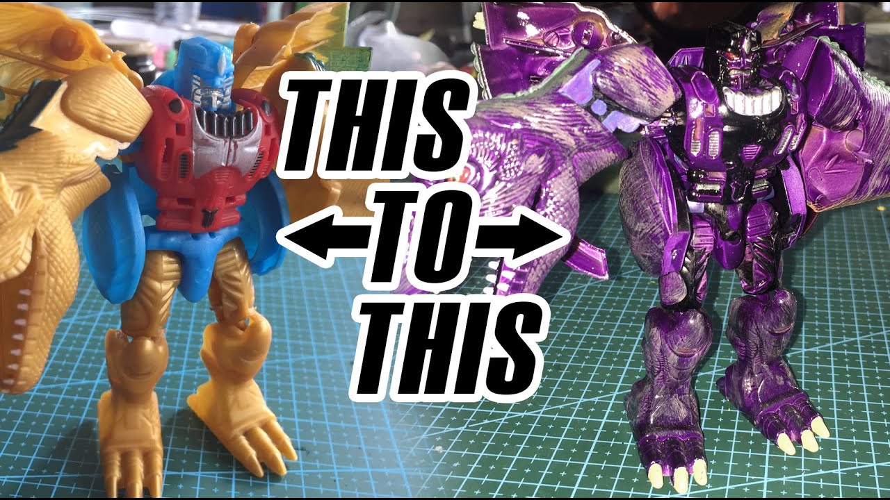 BOOTLEG REPAINT: BW Megatron PART 2(Repaint) - YouTube