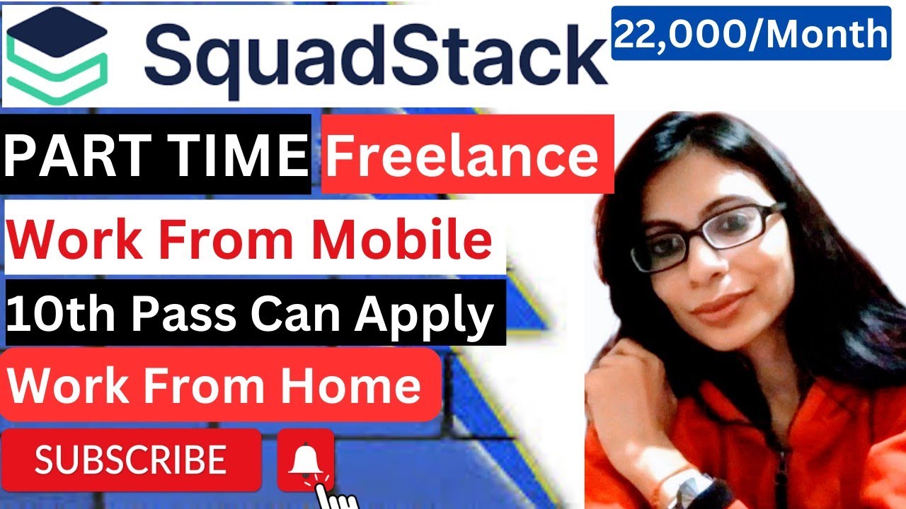 Squadstack Part Time Freelance Flexible 10th pass 12th pass any Graduate Telecalling Work From ...