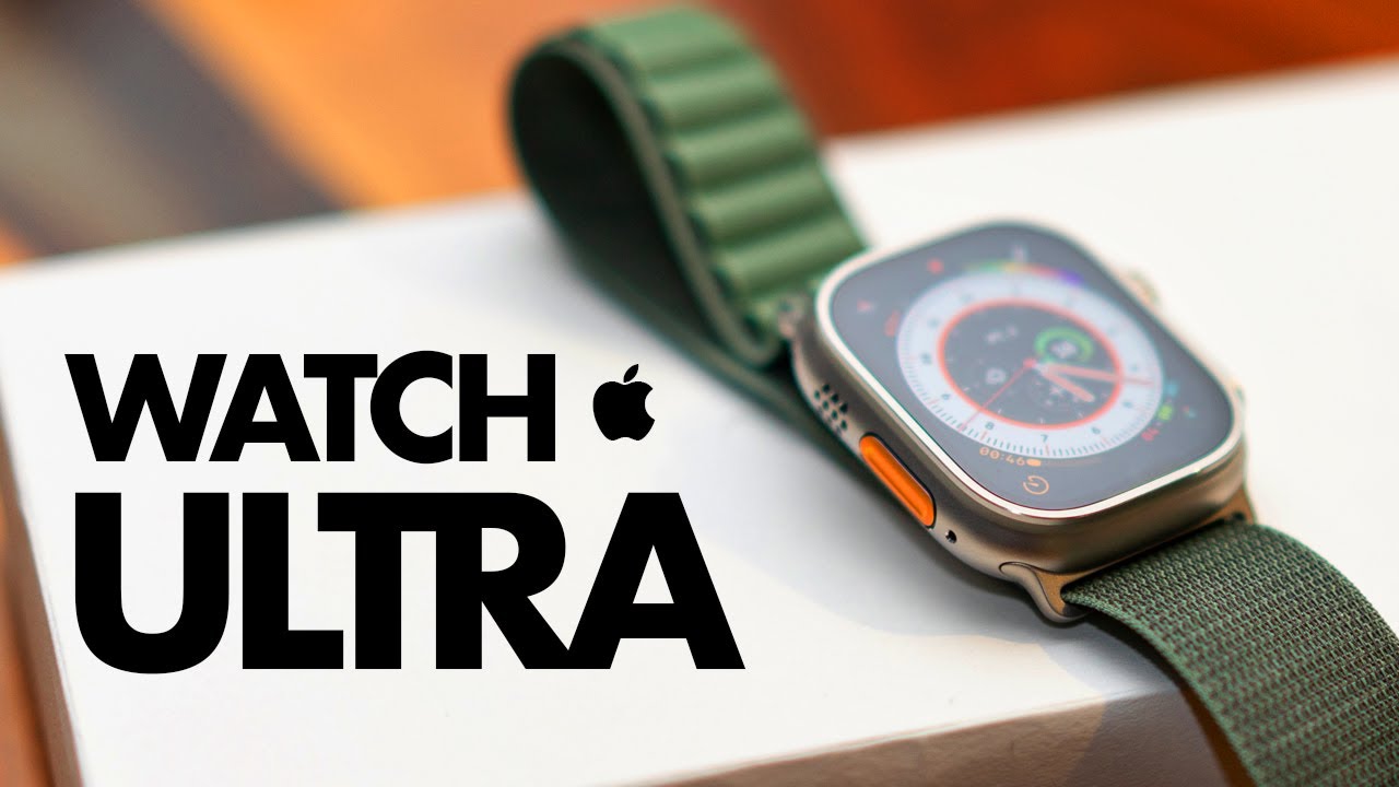 Apple Watch ULTRA 🍏 Alpine Loop - Unboxing - YouTube