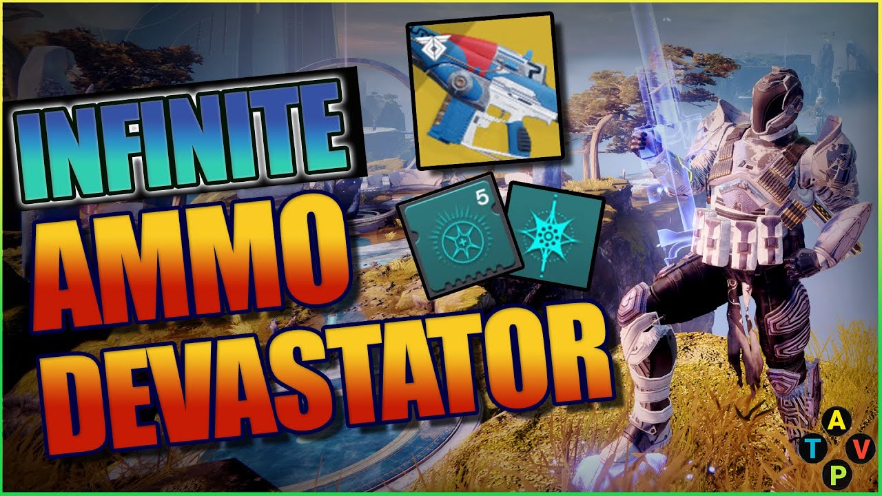 NEVER Reload Again! INFINITE AMMO Titan Build Destiny 2 - YouTube