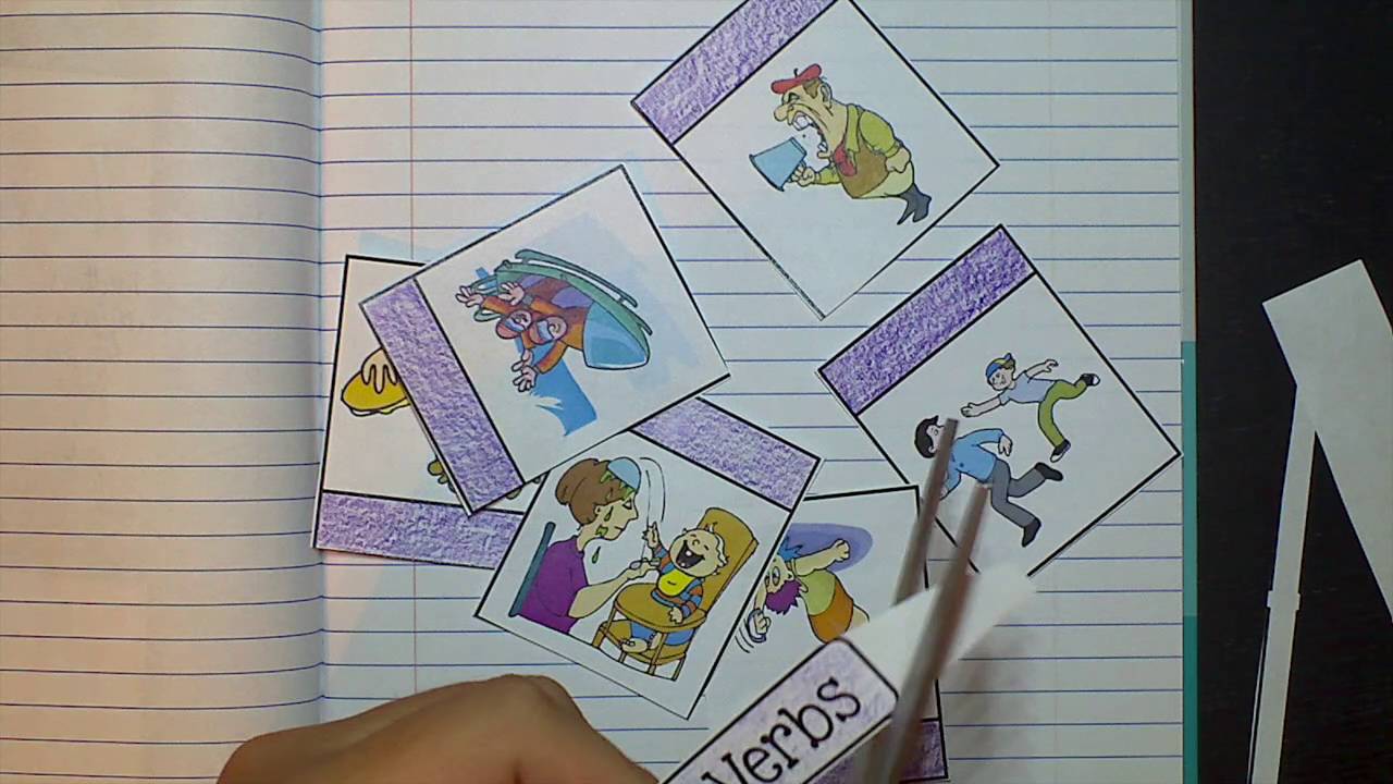 Vivid Verbs: Interactive Notebook Activity (IWN L2A3) - YouTube